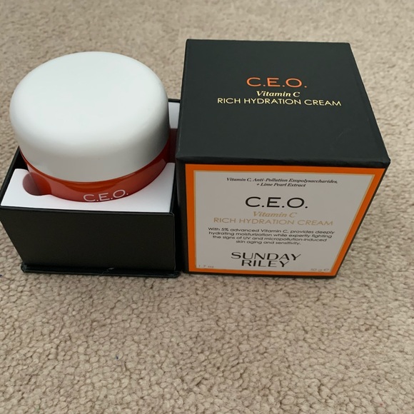 Sunday Riley | Skincare | Nwt Sunday Riley Ceo Vitaminc Rich Hydration ...